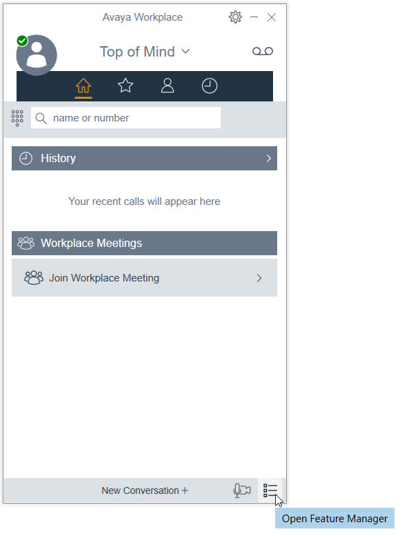 How to Toggle a Hunt Group on Avaya Workplace